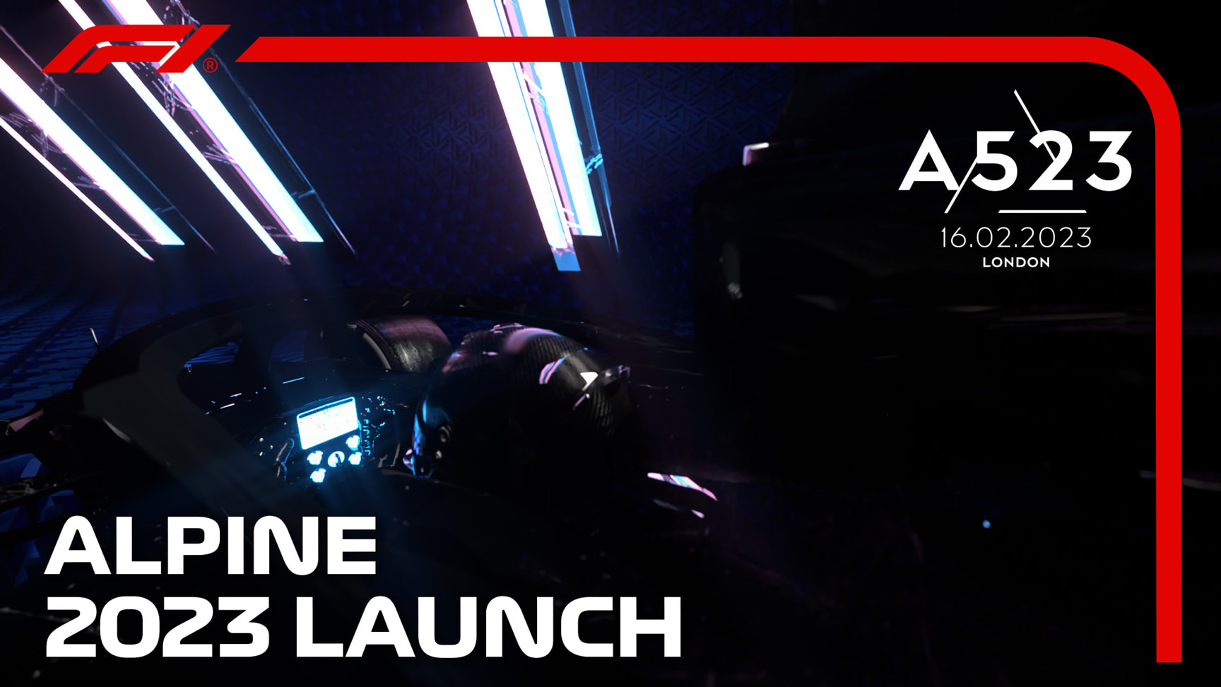 AS IT HAPPENED: Watch Alpine pull the covers off the new A523 at the final F1 car launch of 2023 ...